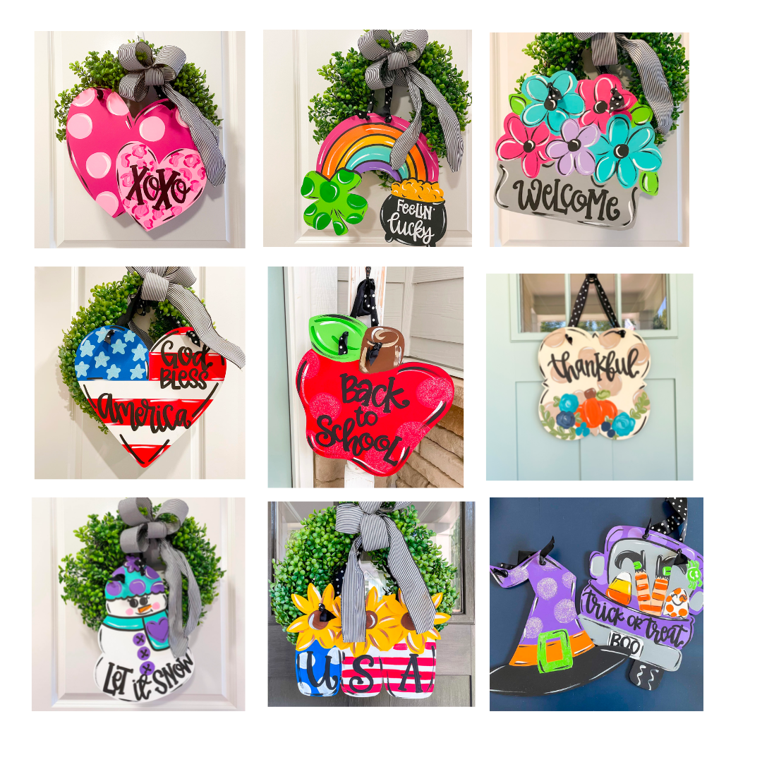The Monthly Door Hanger Club – The Redheaded Camel